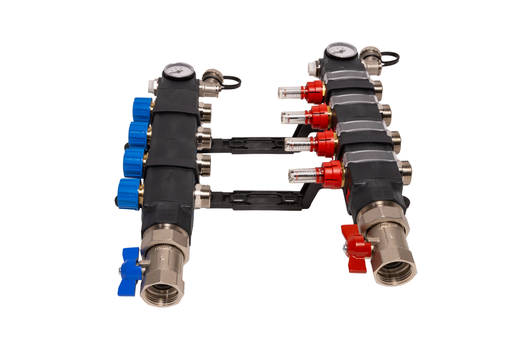 Kunstof verdeler vloerverwarming kopen? | Zonder pomp | Online bestellen